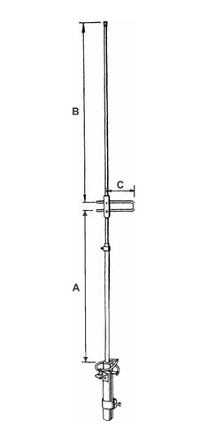 Eiffel Ringo Omnidirectional UHF Antenna