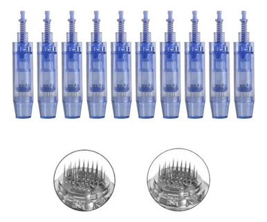Dermapen Kit 10 Cartridges 12 Needle Micro Needling