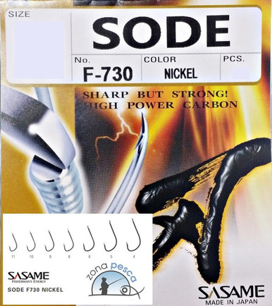 Sasame Sode F-730 Hook Palette No. 24 Nickel 21pcs Peje Japon