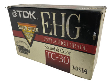 TDK-SONY-PANASONIC Digitalization of VHS-C (TC-30) to MP4 Format