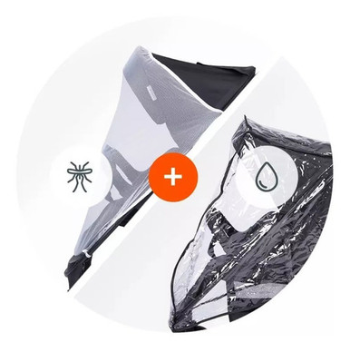 Carestino Mosquito Net + Rain Cover Kit
