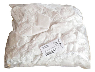 Generic Premium White Non-Woven Disposable Covers 30 Gr X 10 Units