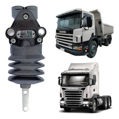 Unifort Cabin Leveling Valve for Scania Series 4 / 5 Short Rod