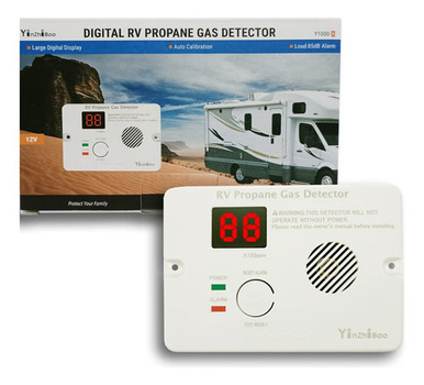 YinZhiBoo Propane Gas Alarm for Caravan, Detector