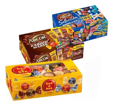 Arcor Assorted Chocolates and Bonbons Combo x3