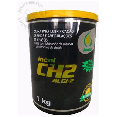 Incol 3 Un Graxa Lubrificação De Pinos Chassi 1kg NLGI-2 CH2 Incol
