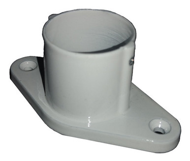 DTR Curved Pipe Support White X10 Units