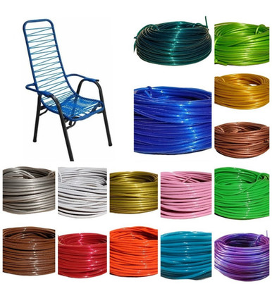 Premium 8 Rolls of Flexible PVC Plastic Spaghetti Cord