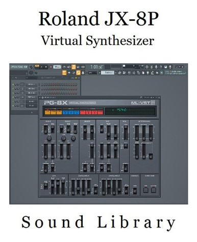 Roland Sonidos Sysex Para JX-8P Emulation Plugin (VST)