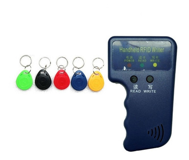 Hand Held RFID Copier Cloner 125 Khz + 5 Key Tags