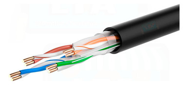 IA Cable Red Utp Cat6 Exterior 100% Cobre 100 Metro Gtía X Vida