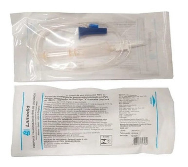 Lamedid Intravenous Infusion Macro Drip Set - 10 Units