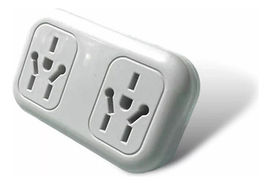 Zeus Electric Pack X10 Double Flat/Round/Straight Adapters