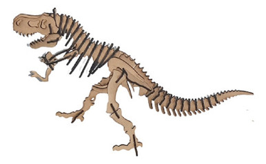 T-Rex / Tyrannosaurus Rex in MDF for Assembling