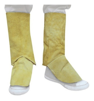 Ever Safe Leather Welding Chaps with Strap