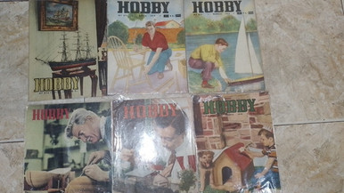 Hobby Lot of 6 Vintage Magazines from 1959