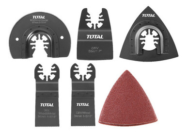 Total Set, 15-Piece Multi-Function Tool Accessory Kit
