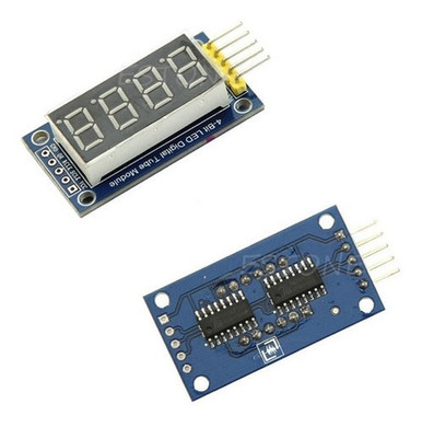 Display 4 Digits Module - Red 74HC595 Arduino Clock