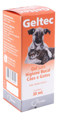 Geltec Gel Oral for Dogs and Cats 30ml | Oral Hygiene and Plaque Control