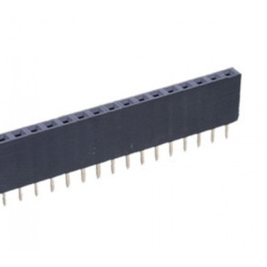 MCI 160 - Female Pin Header 1x20 2.54mm 180 Degrees
