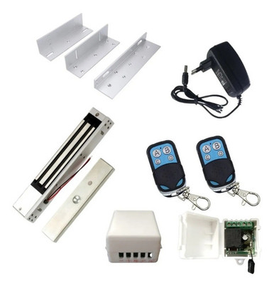 ABI Magnetic Lock Kit 350 Lbs Remote Control Opening