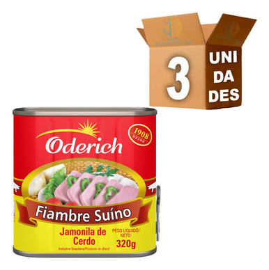 Oderich 3-Pack of Pork Luncheon Meat