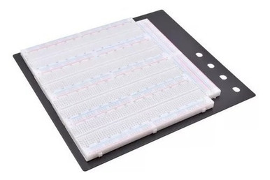 Generic Protoboard 3220 Points with Metal Base and Terminals Breadboard