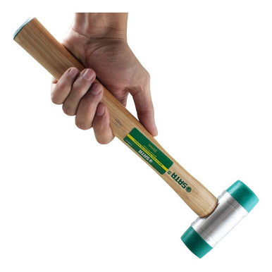 SATA Plastic Edge Hammer with Wooden Handle 35mm