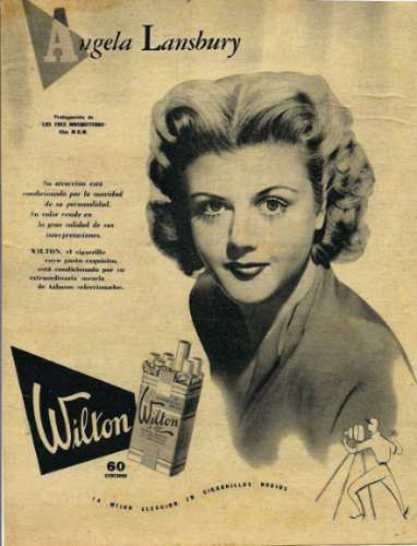Wilton Cigarettes Angela Lansbury The Three Musketeers B3