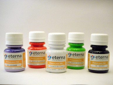 Eterna Fabric Paint 37 Ml x 10 Units