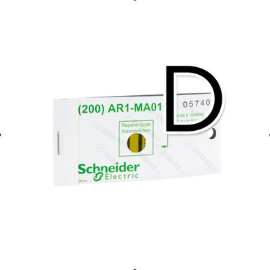 Schneider Electric Cable Marker Terminal DZ5 Letter D