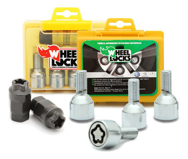 Rhino Wheel Locks Bulon Antirrobo Giratoria Volkswagen Vento