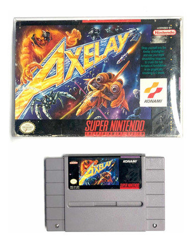 Nintendo Axelay - Original Game for Super Nintendo NTSC