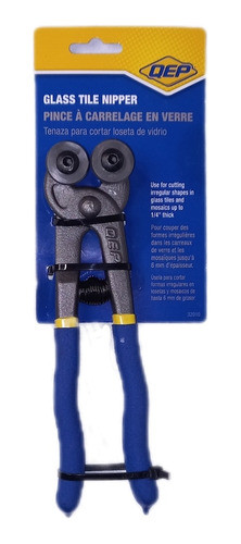 QEP Double Wheel Nippers for Mosaic - Glass Cutting Tool