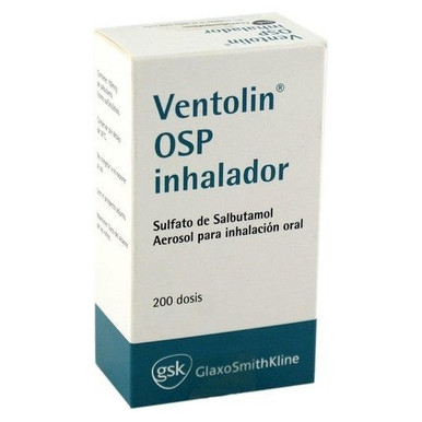 Ventolín® Osp Inhaler 200 Doses (Salbutamol Sulfate)