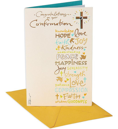 American Greetings Congratulations Confirmation Card