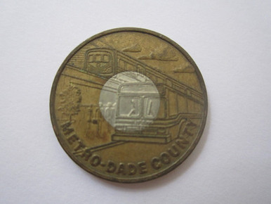 Metro-dade Transit Vintage Bimetallic Token