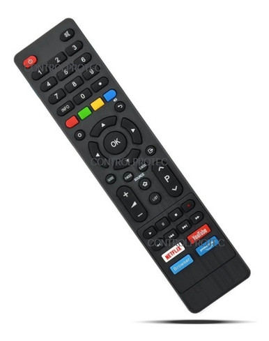 Onn Smart LED TV Remote Control UCC50G6SP-UI
