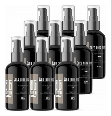 Big Barber Beard Oil 60ml Antifrizz Action 9 Units