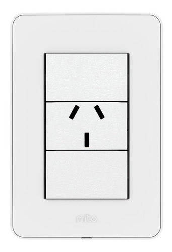 Jeluz Simple Socket Mito White Frame Pack X10