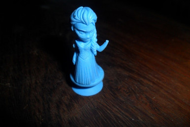 Elsa Frozen Sopapita Figura Muñeco Miniatura