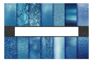 Imprimi Kits Glitter Textures Blue Backgrounds Kit #579