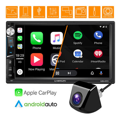 Mercury Combo Blauline 7 Inch Touch Screen + Parking Camera