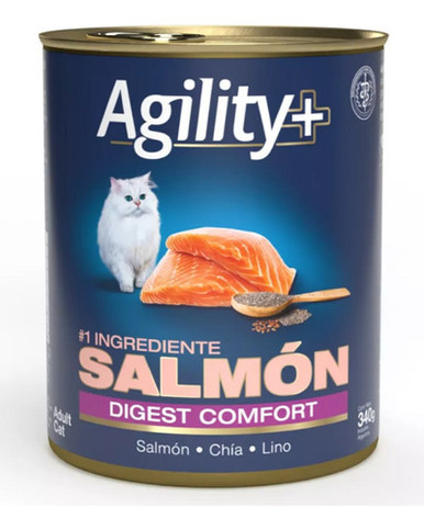 Agility+ Gato Digest Comfort Wet Pack 6 Latas X 340 Grs