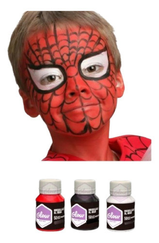 Glow Spider-Man Makeup Kit Marvel