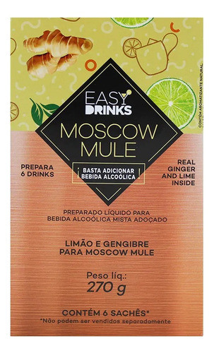 Easy Drinks Moscow Mule Liquid Preparation 270g