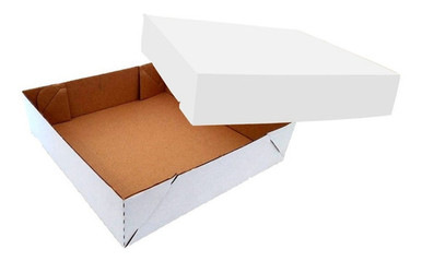 Pirapack Snack and Dessert Box 25x25 Cardboard Base (50 Units)