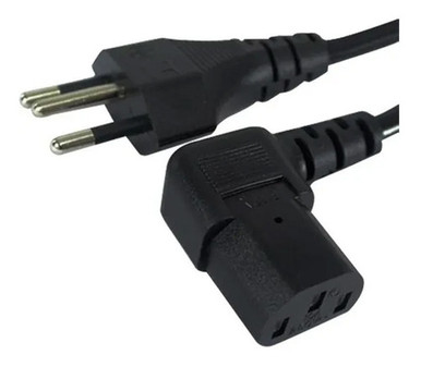 Generic 90 Degree Curved Power Cable Wall Socket for Smart TV