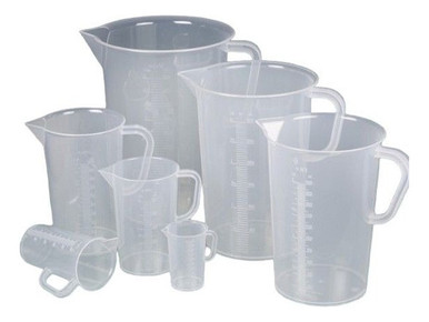 Inlabs 2000ml Plastic Graduated Jar