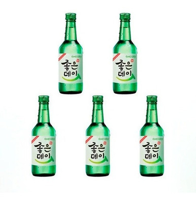 Soju Good Day - Korean Liquor - Original Flavor - Pack of 5